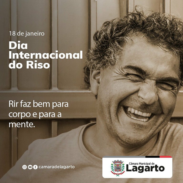 Dia Internacional do Riso — Câmara Municipal de Lagarto